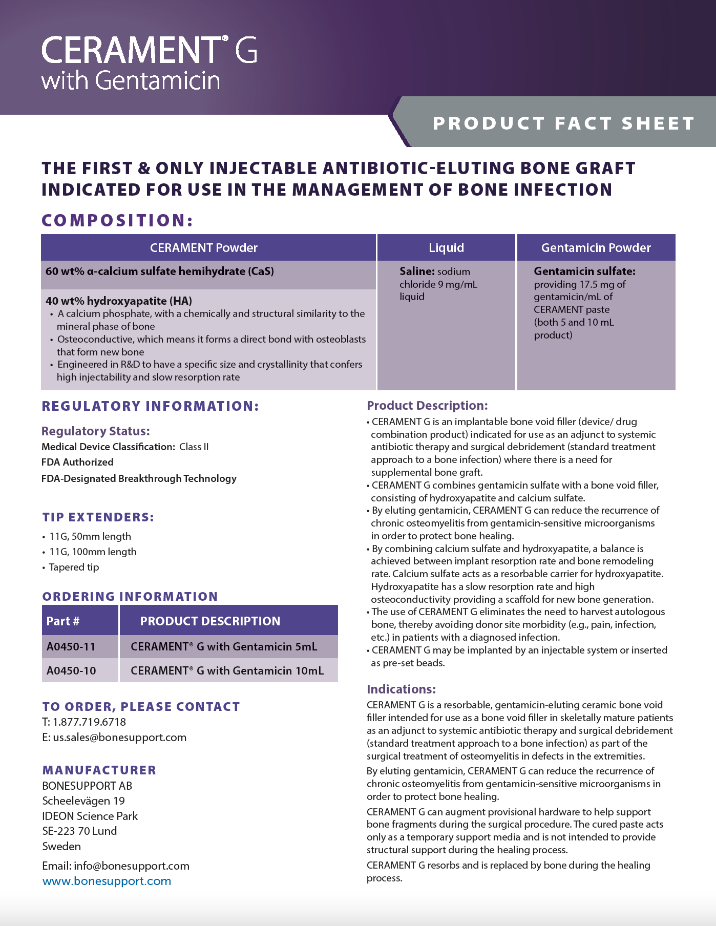 Publications and Resources - BONESUPPORT