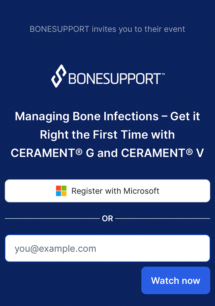 Fracture-Related Infection - BONESUPPORT