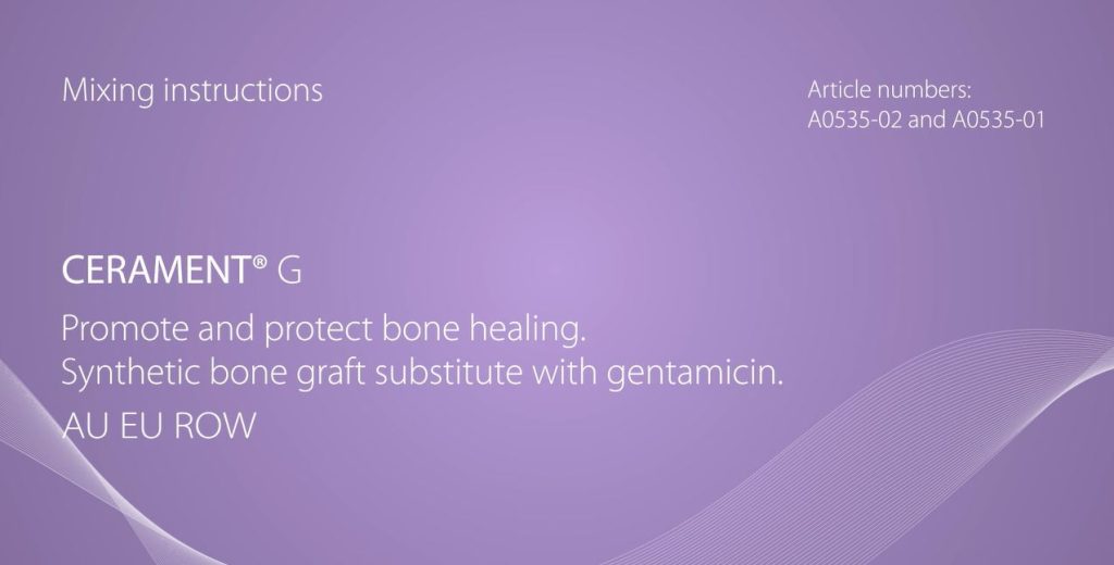 CERAMENT® G - BONESUPPORT