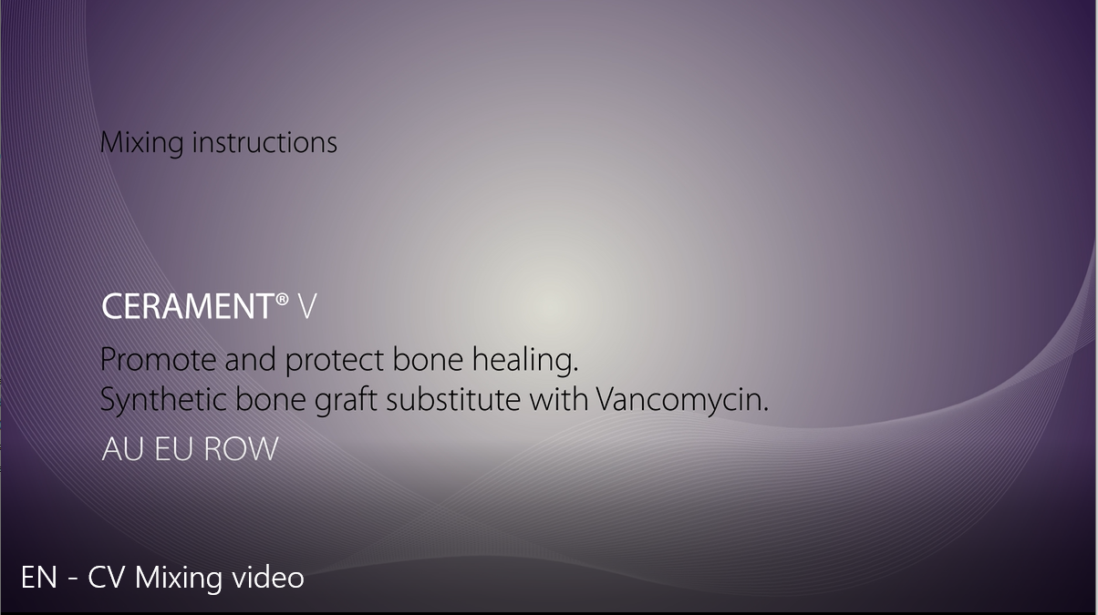 CERAMENT® V - BONESUPPORT